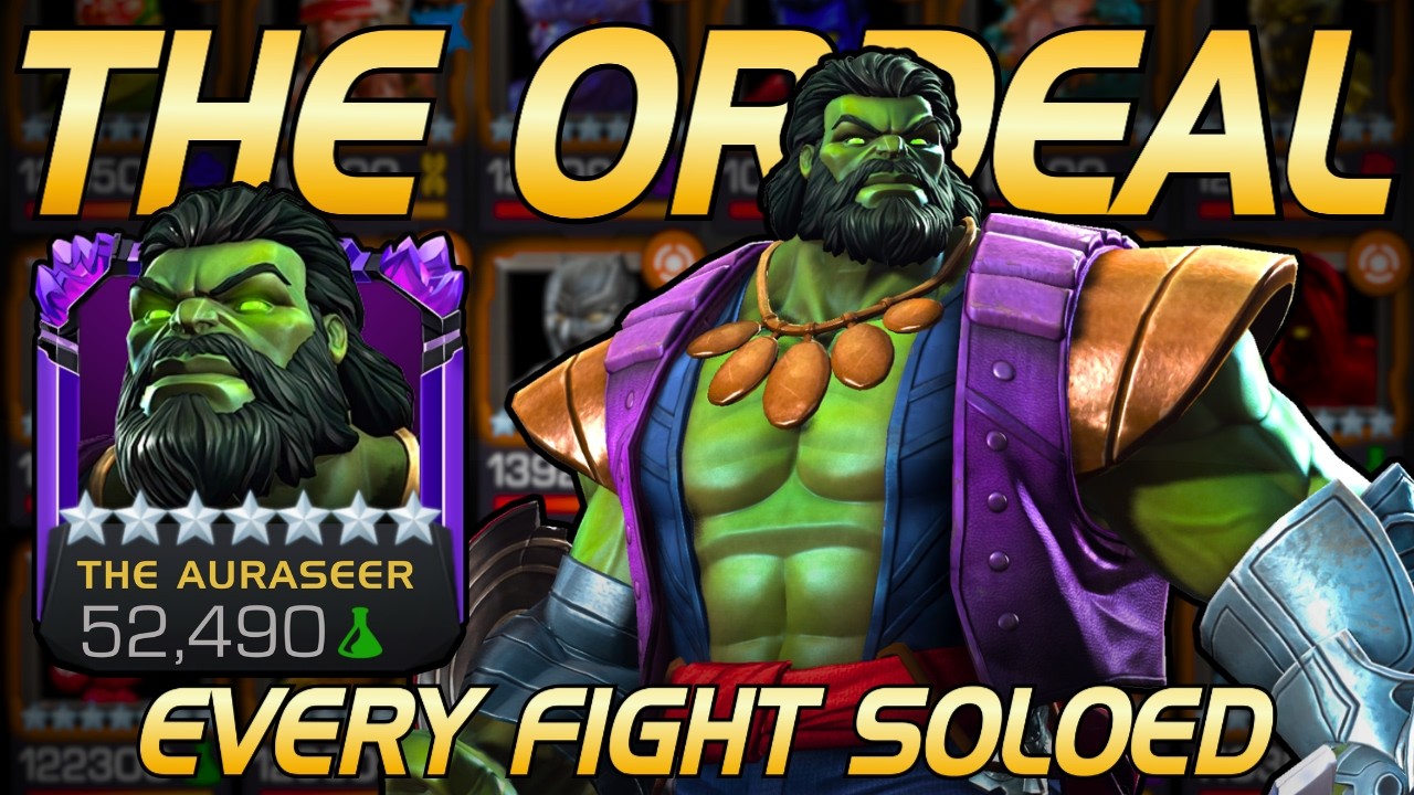 OVERSEER SOLOS EVERY ORDEAL FIGHT - Rank 5 Showcase - YouTube