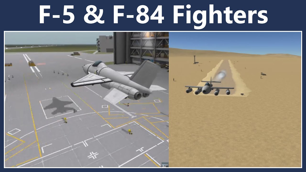 Older Fighters in KSP 1.8 - YouTube