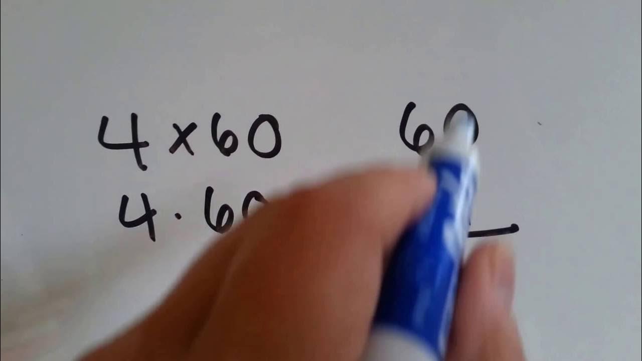 Grade 3 Math #5.5, Multiply Tens by One-Digit Number, Multiples of 10 ...
