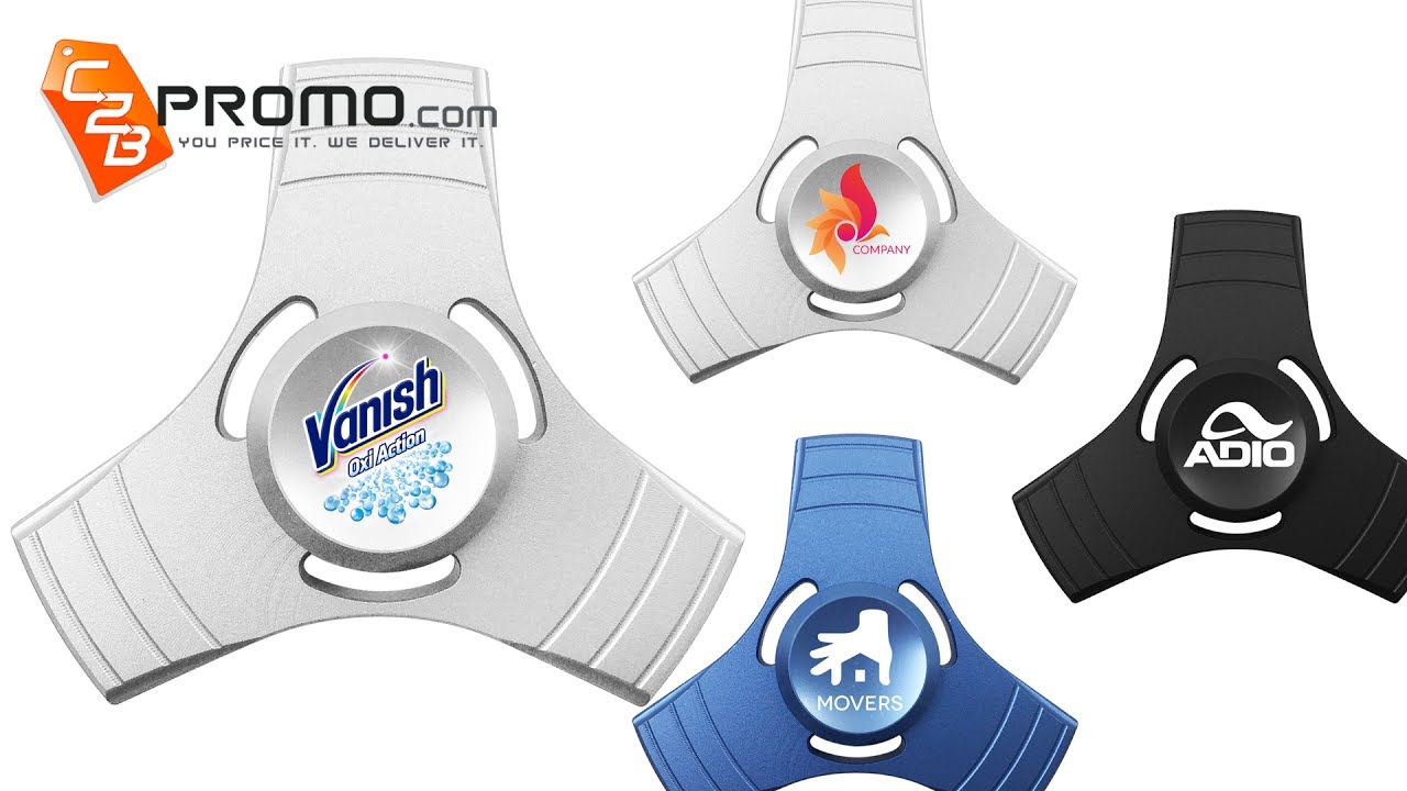Fidget Spinners with Company Logo | Custom Fidget Spinners from ...