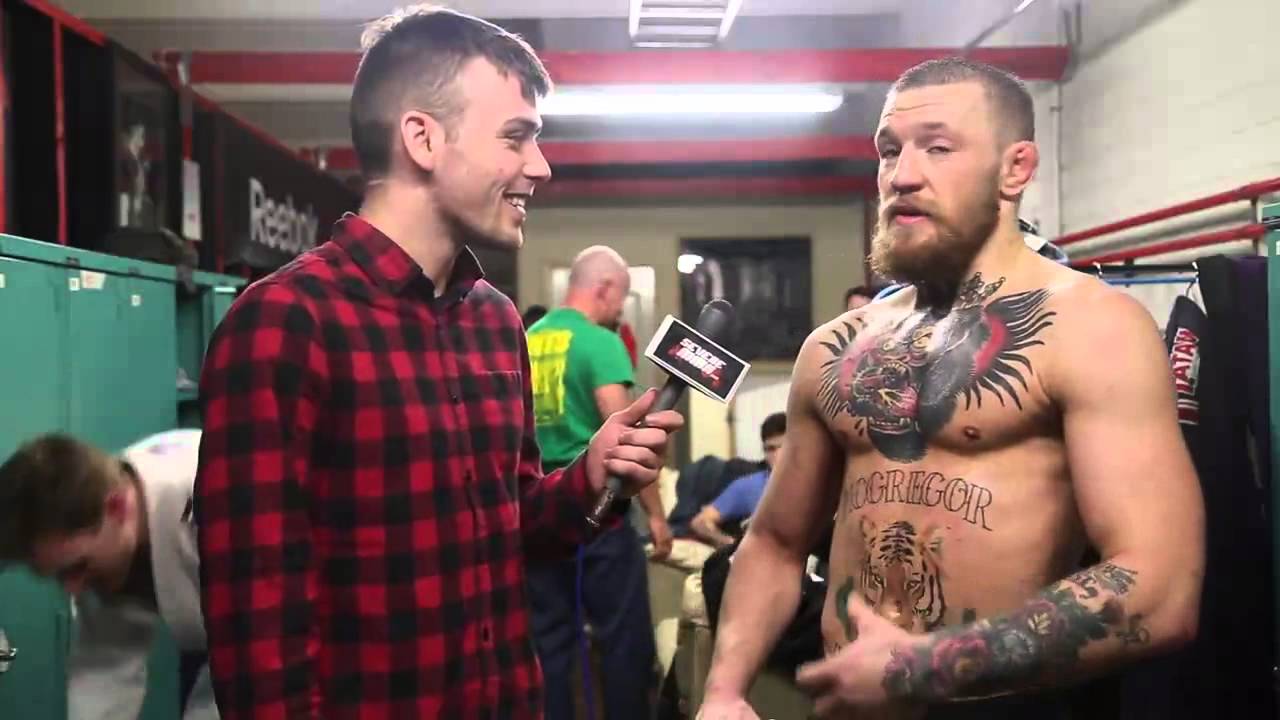 UFC Conor McGregor Interview - YouTube