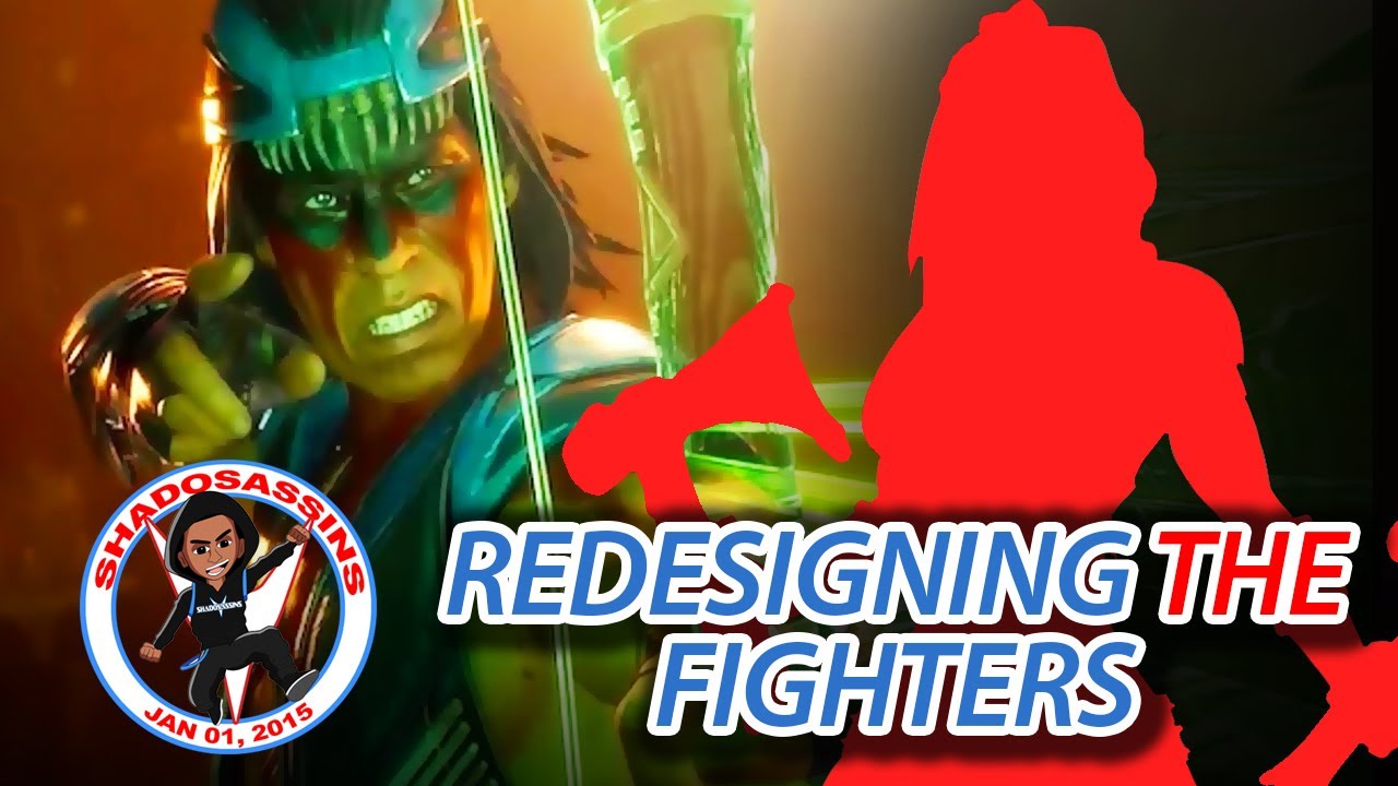 A What If NIGHTWOLF Design For MK1: Redesigning The Fighters - YouTube