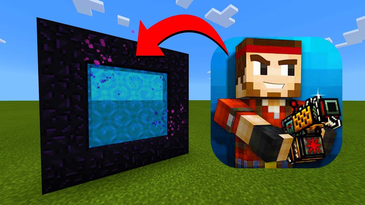 How To Make A Portal To The Pixel Gun 3D Dimension in Minecraft! - YouTube