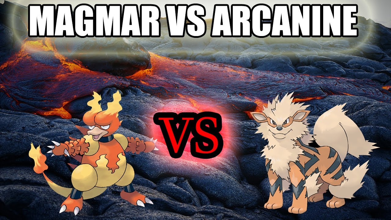 [PXG] MAGMAR VS ARCANINE DUELO DE HUNTS COM LUCKY 9 - YouTube