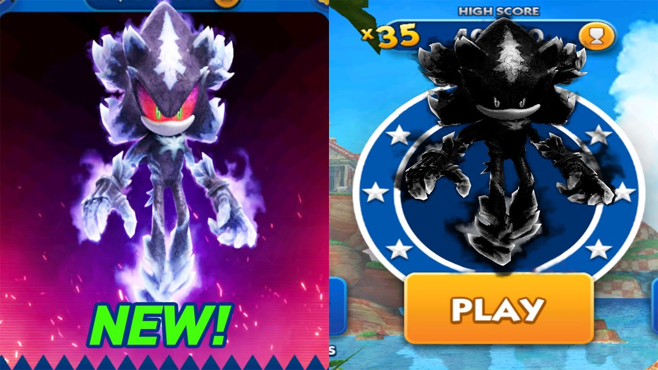 Sonic Dash Racing Game - Mephiles the Dark New Legendary Character ...