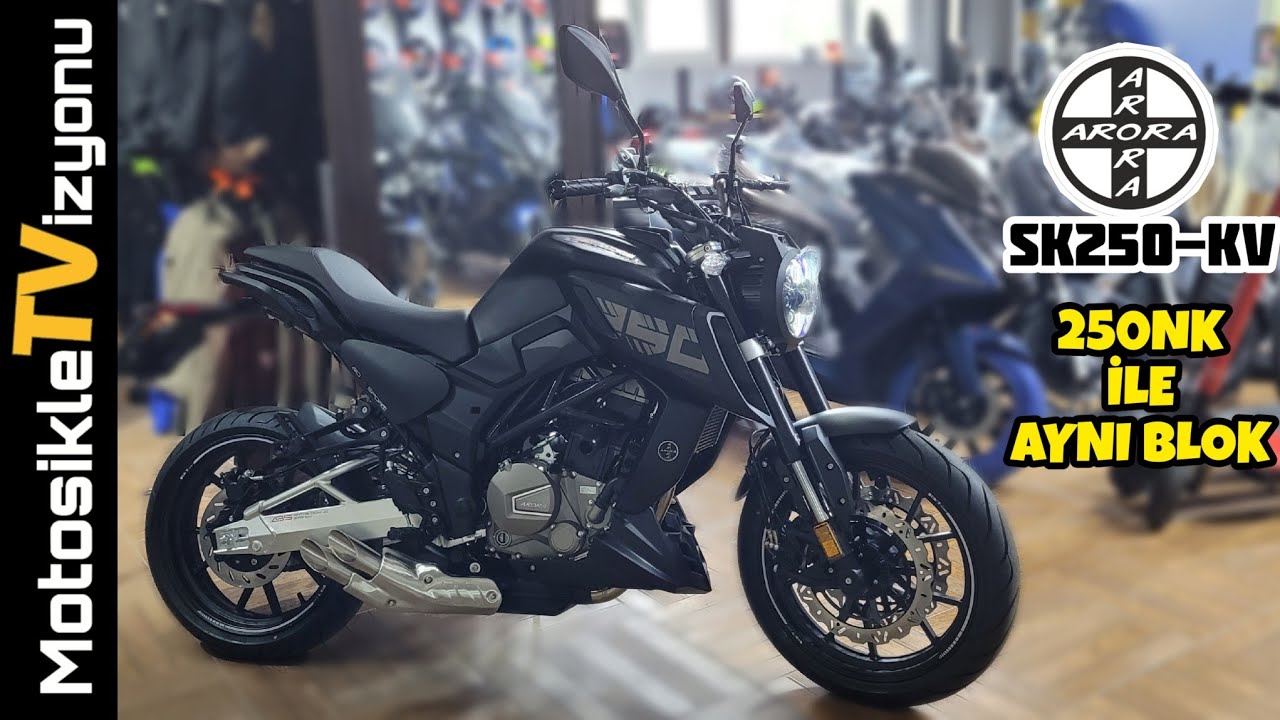 Tr'de İlk Arora SK250-KV İncelemesi | Motosiklet Vizyonu - YouTube