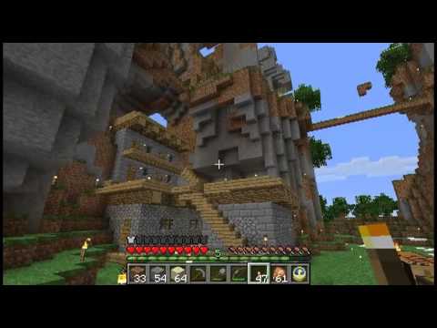 Minecraft: Mountain Temple Monastery part 6 2013-04-08e - YouTube