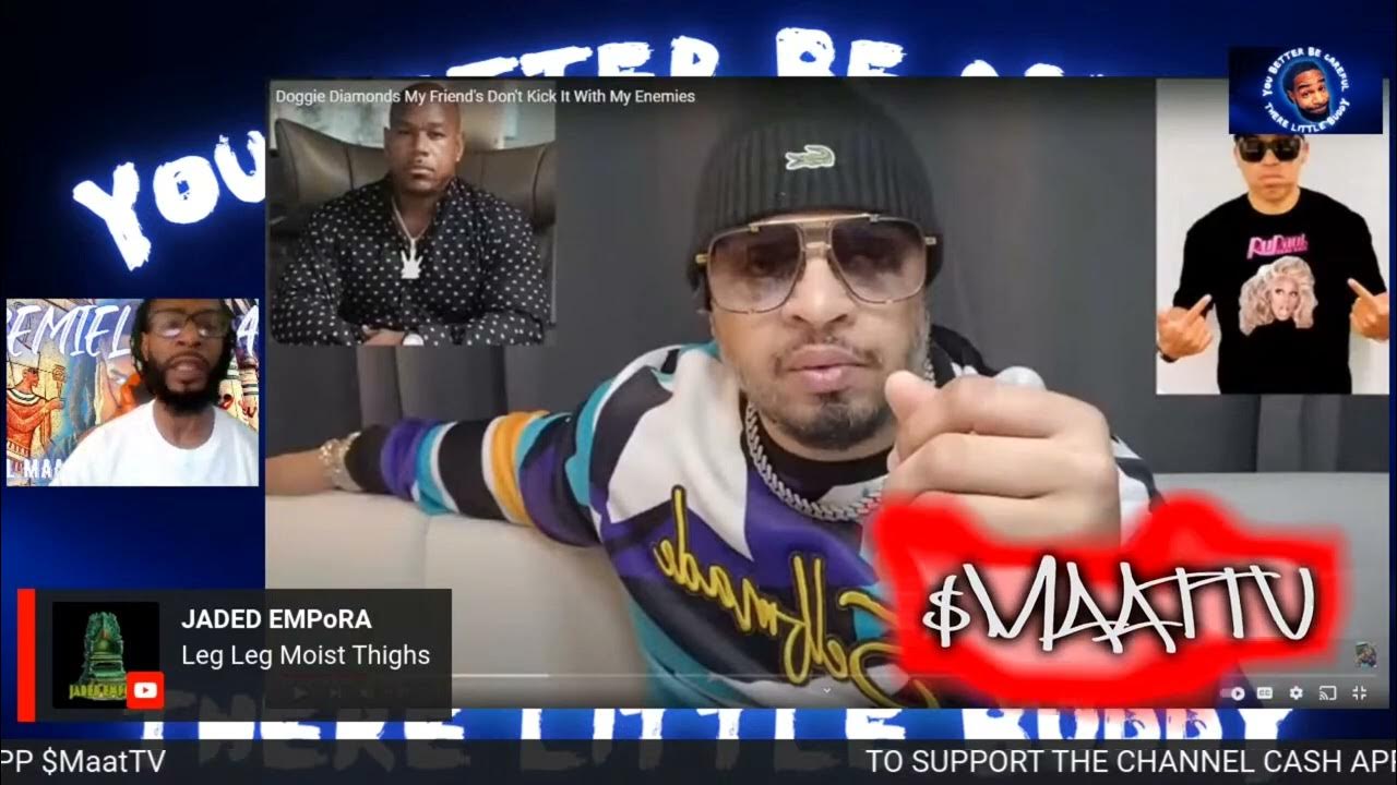 HASSAN CAMPBELL GOES AT DOGGY DIAMONDS FOR CHATTING WITH WACK 100 ON CLUBHOUSE - YouTube