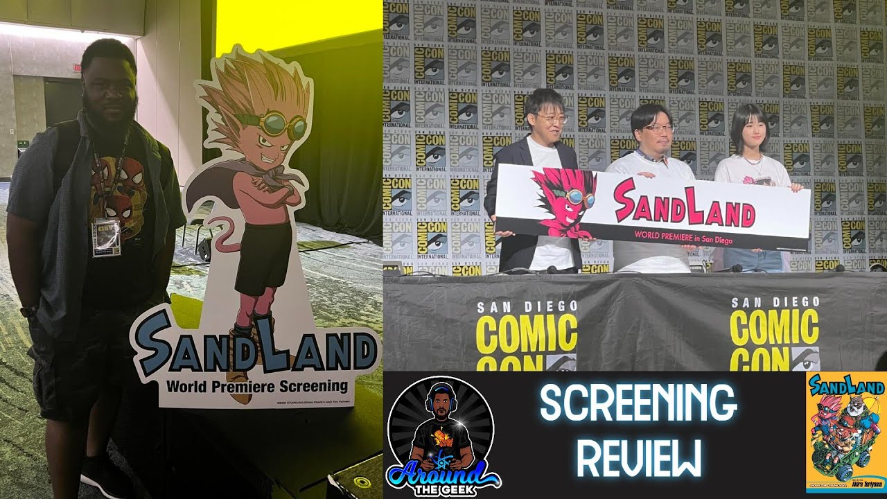 Sand Land Movie Review - World Premier at Sand Diego Comic Con 2023 ...
