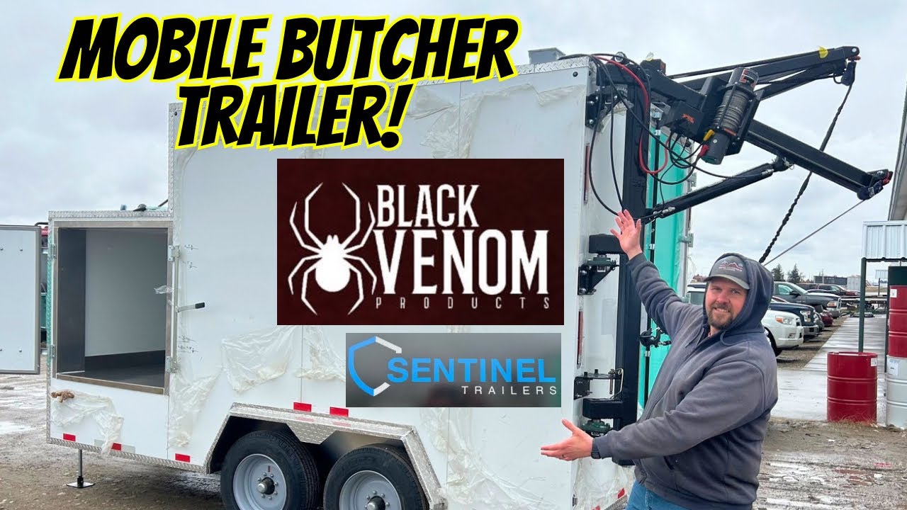 How Custom Mobile Butcher Trailers Are Built From Scratch! - YouTube