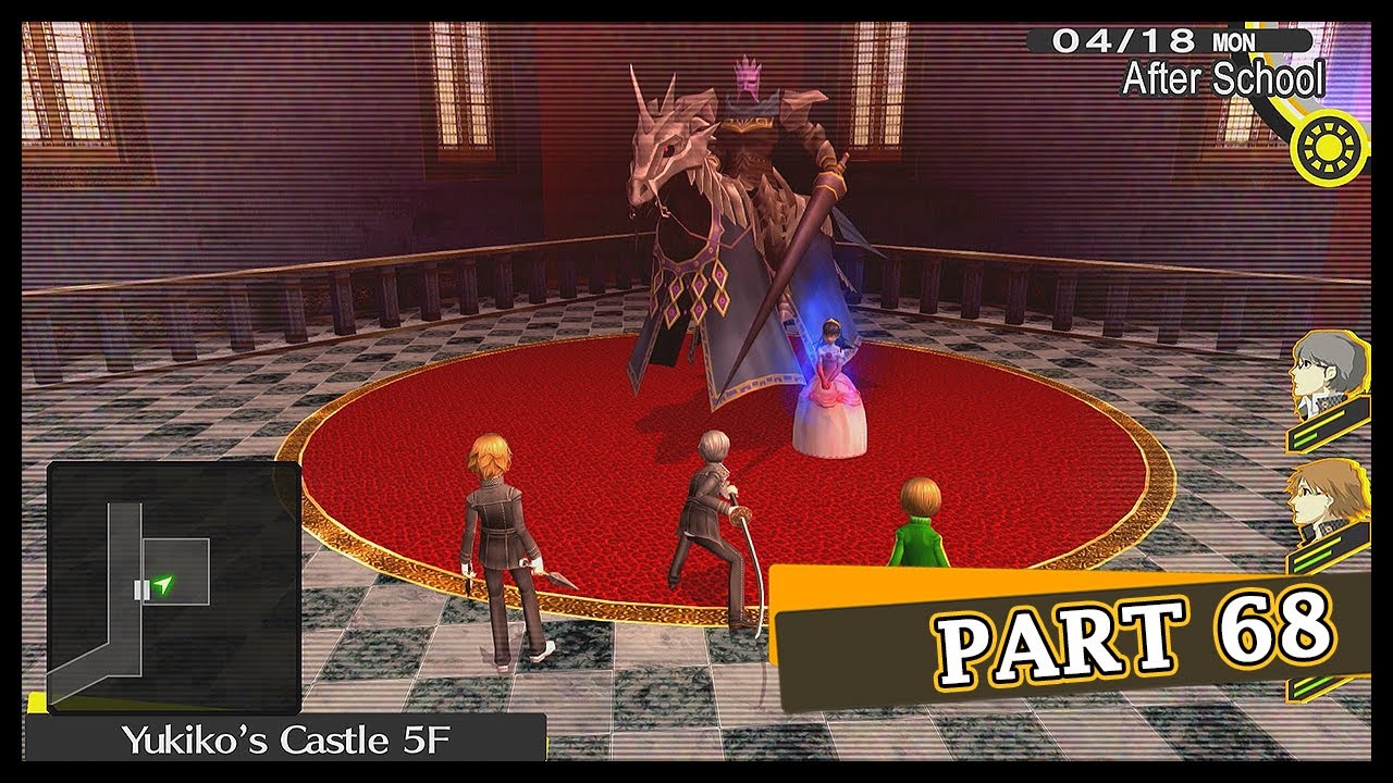 Persona 4 Golden Playthrough Part 68 4/18; Yukiko's Castle, 3F ~ 5F ...