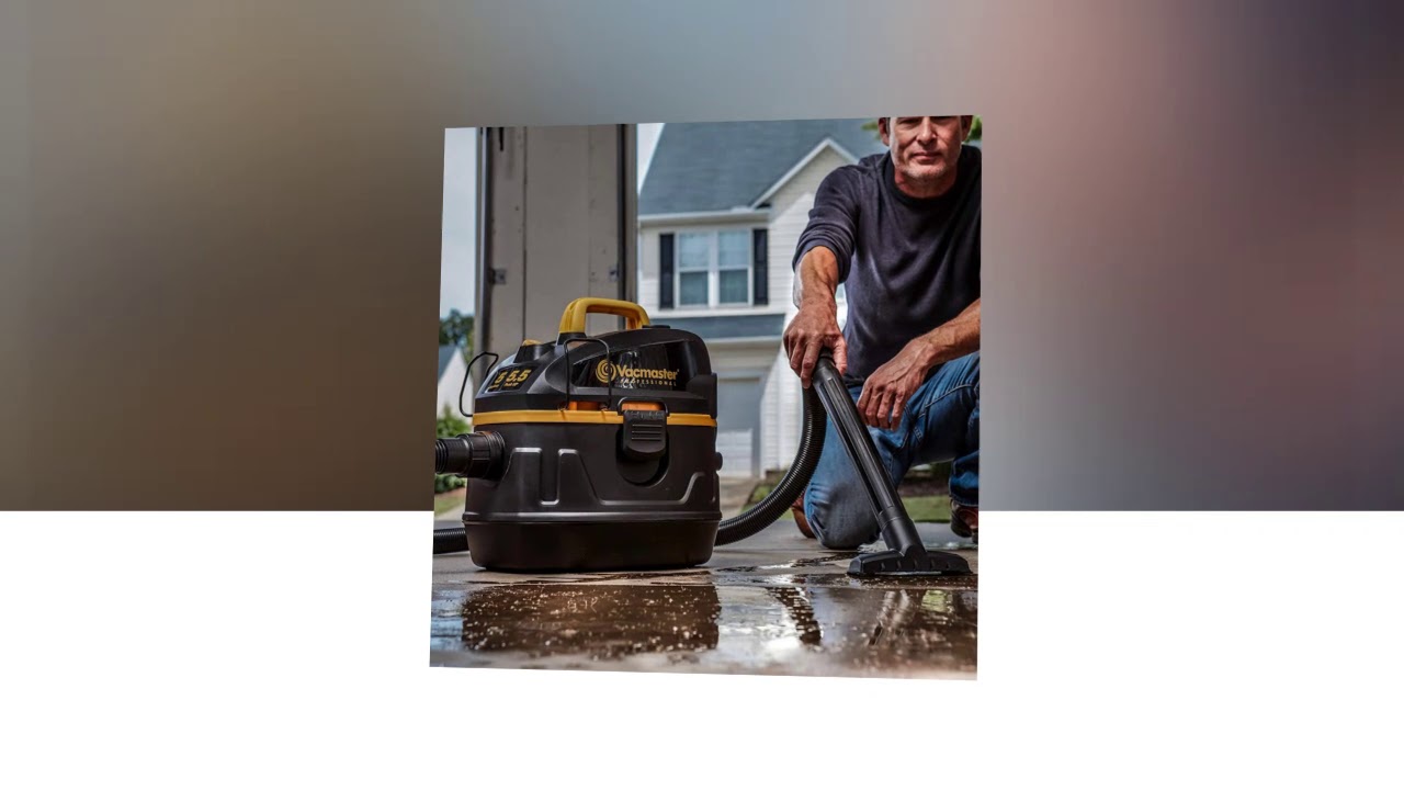 Vacmaster Professional Professional Wet Dry Vacuum VFB511B0201 - YouTube