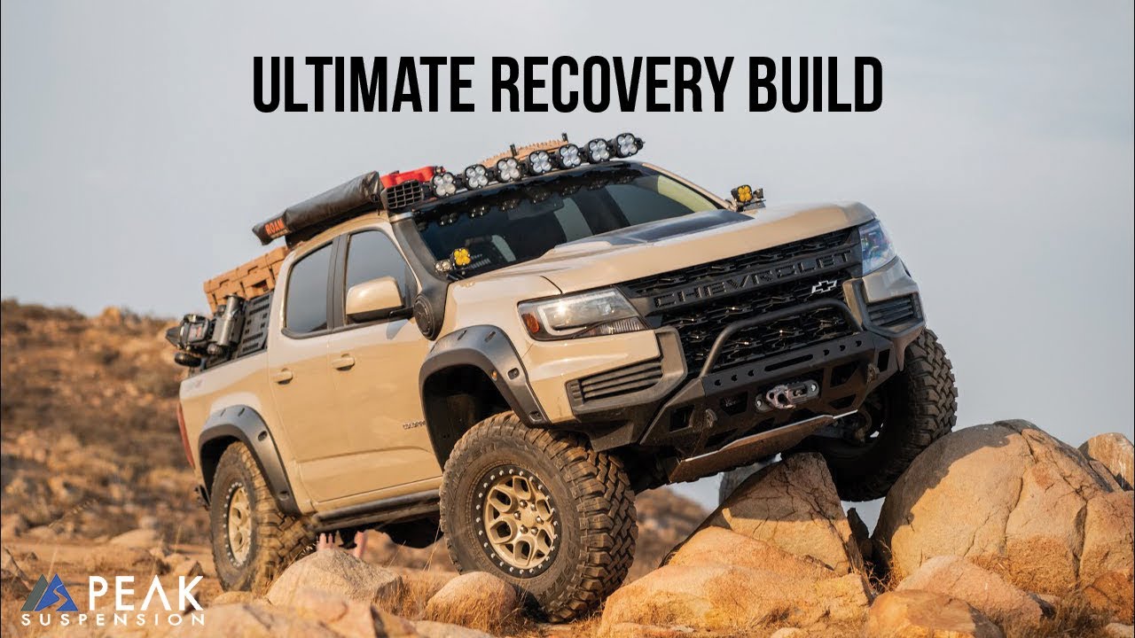 Chevy Colorado ZR2 Recovery Build | Peak Suspension Walkaround - YouTube