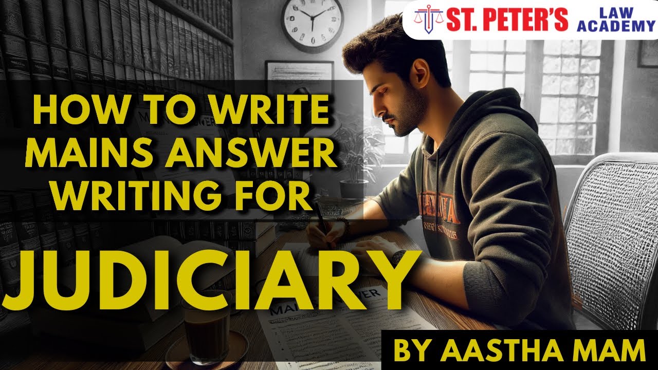 How to write mains answer writing in judiciary | How to crack Judiciary ...