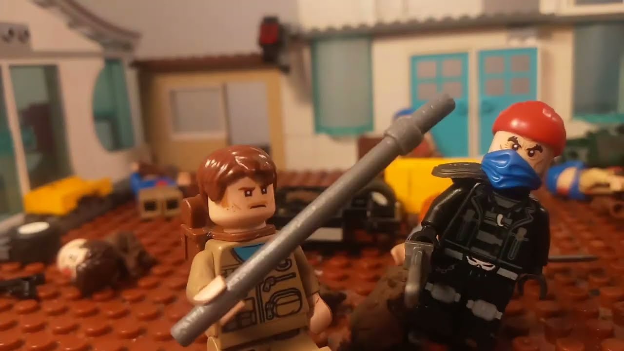 Lego terrorist attack - YouTube