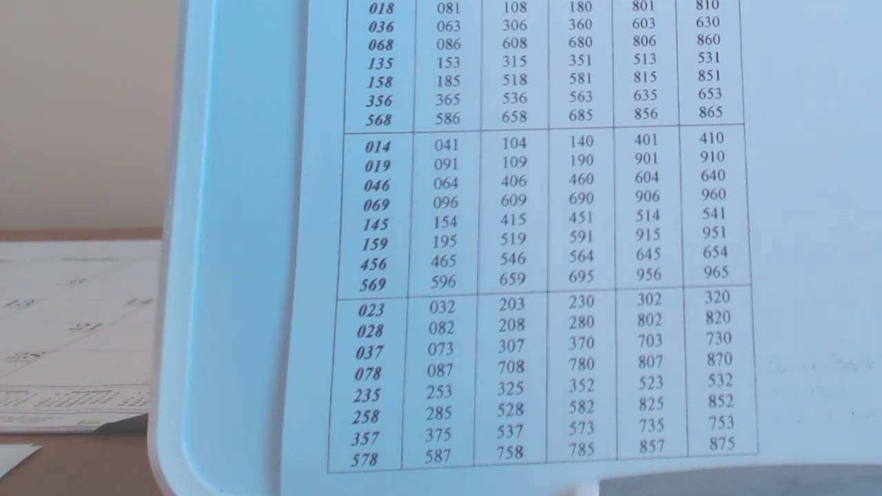 MATRIX 48 WAYS /LOTTERY DETECTIVE 128 - YouTube