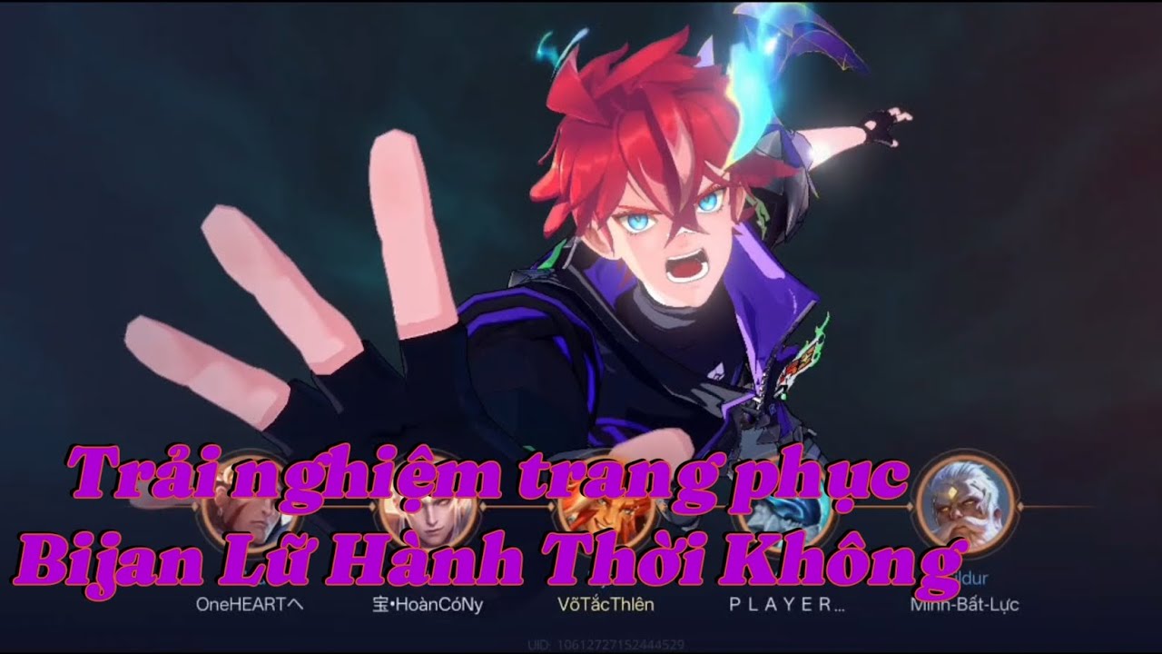 Trải nghiệm trang phục Bijan Lữ Hành Thời Không #lienquanmobile #aov ...