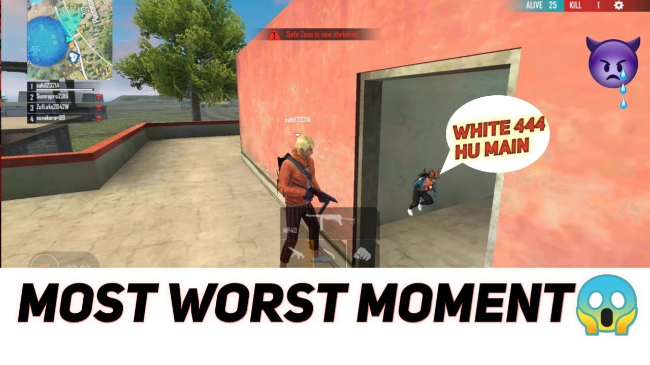 Free fire most worst moment 😱 _ free fire funny Commentry video - YouTube