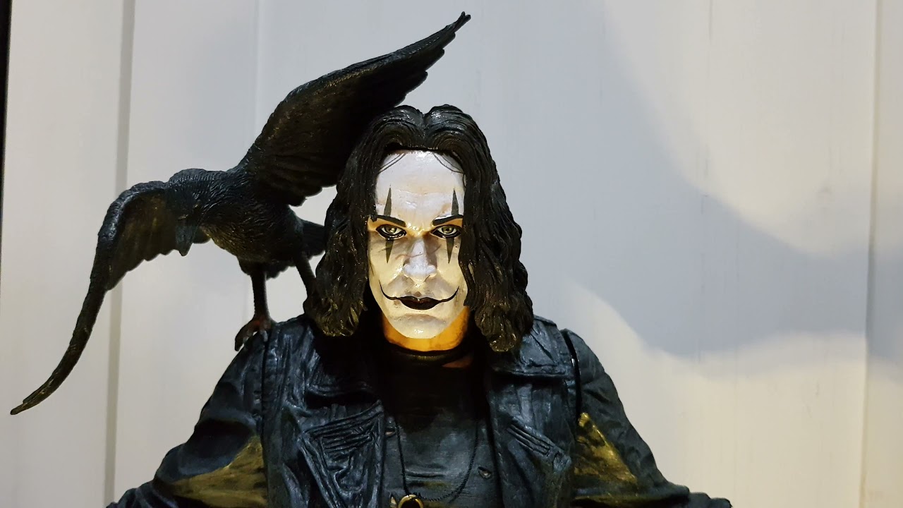Neca - 1/4 The Crow Motion Sound Demo - YouTube