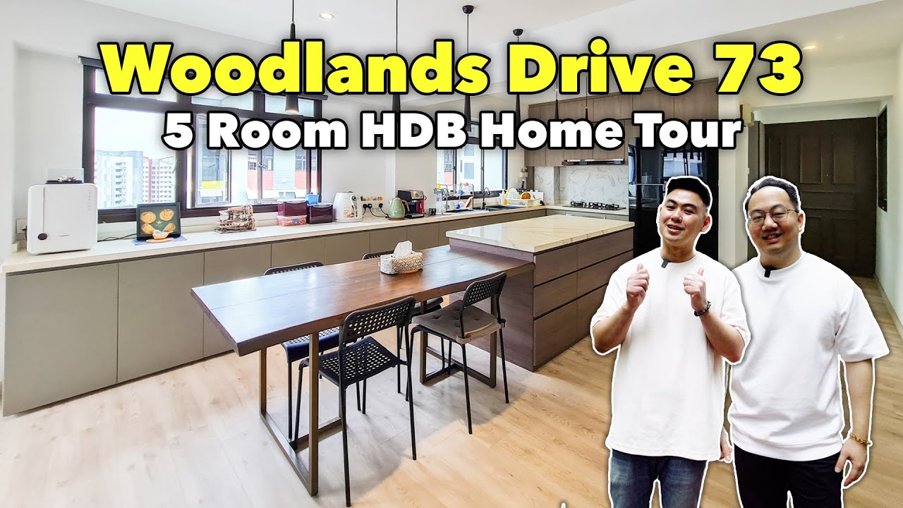 Home Tour: Woodlands 5 Room HDB Flat with Super Spacious Kitchen ...