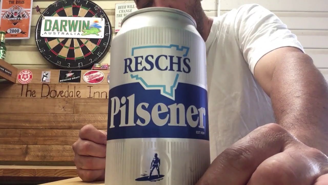 Reschs Pilsener - Silver Bullet Review By Gez - YouTube