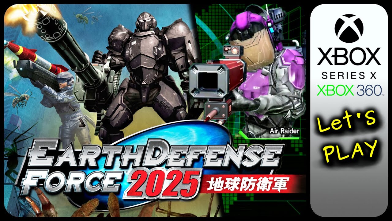 Earth Defense Force 2025 - Air Raider - Let's Play: Ep. 2 (Xbox 360 ...