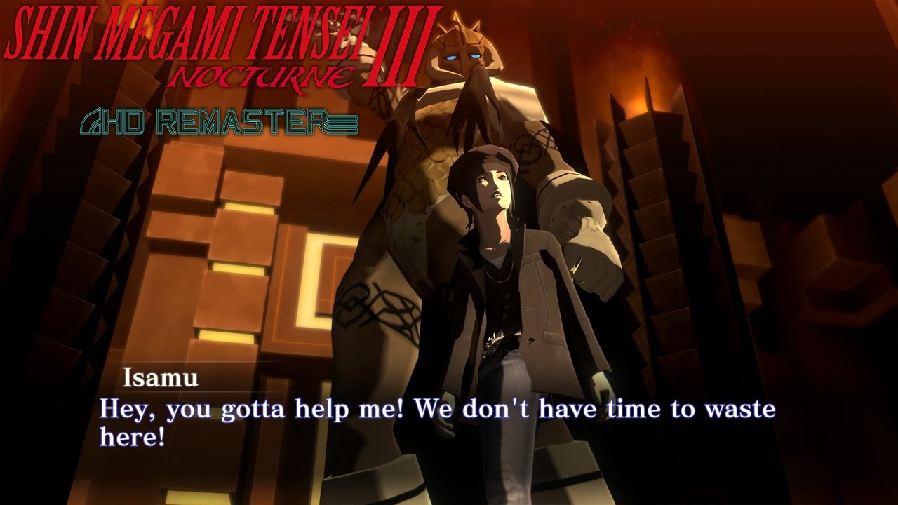 Shin Megami Tensei 3 Nocturne HD Remaster - Thor Hammers Isamu - YouTube