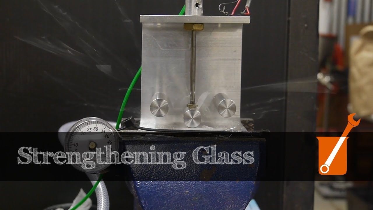 How to chemically strengthen glass (eg Gorilla Glass) - YouTube