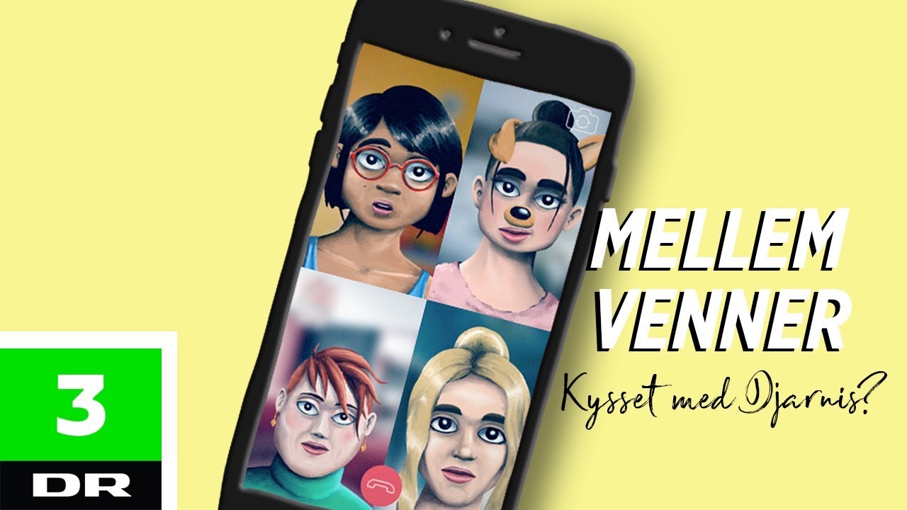 Har hun kysset med Djarnis? | Mellem venner | DR3 - YouTube