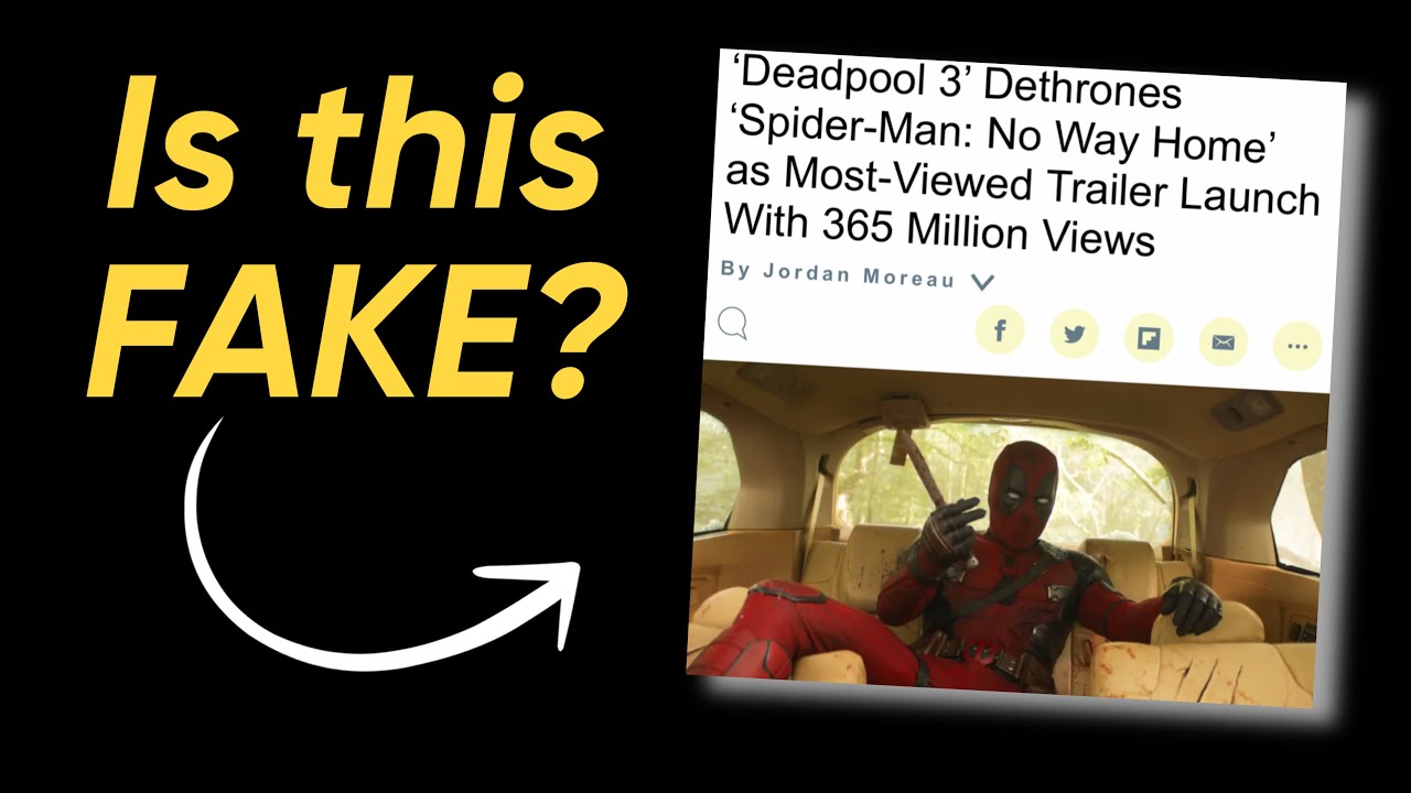 Did They LIE about the Deadpool and Wolverine Trailer's View Count ...