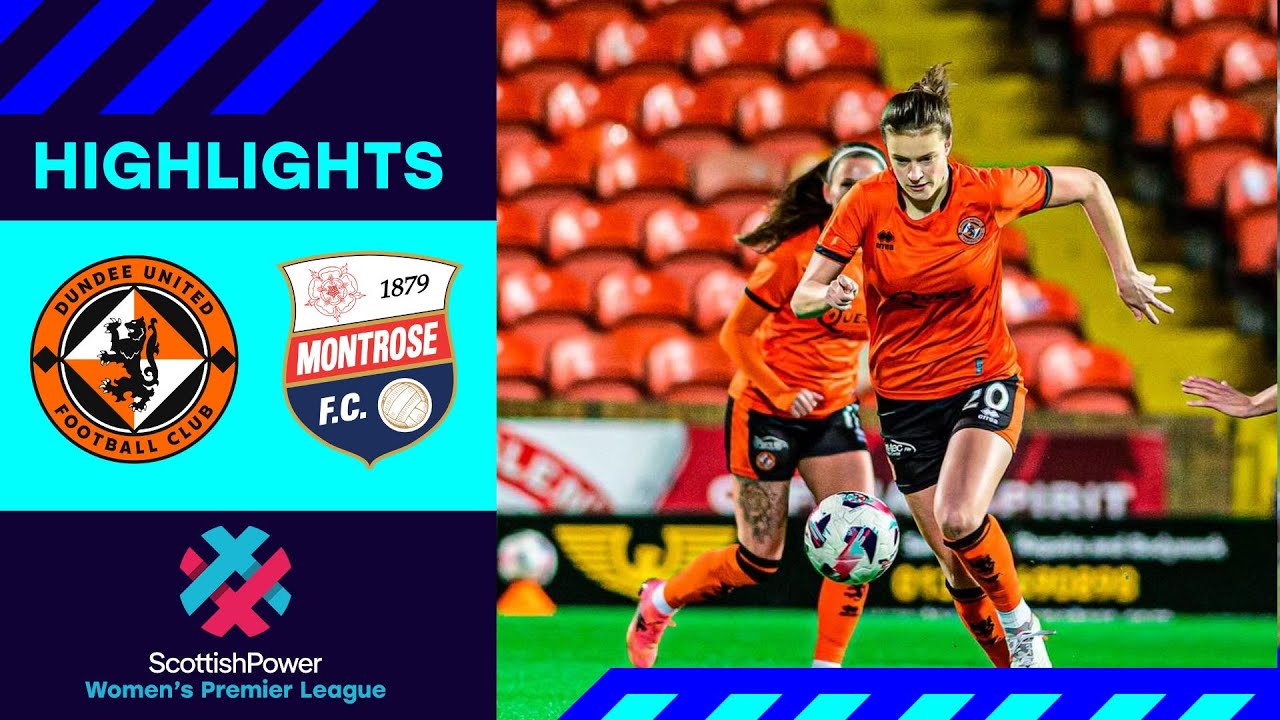 Dundee United 1-3 Montrose | Three goals, three big away points for ...