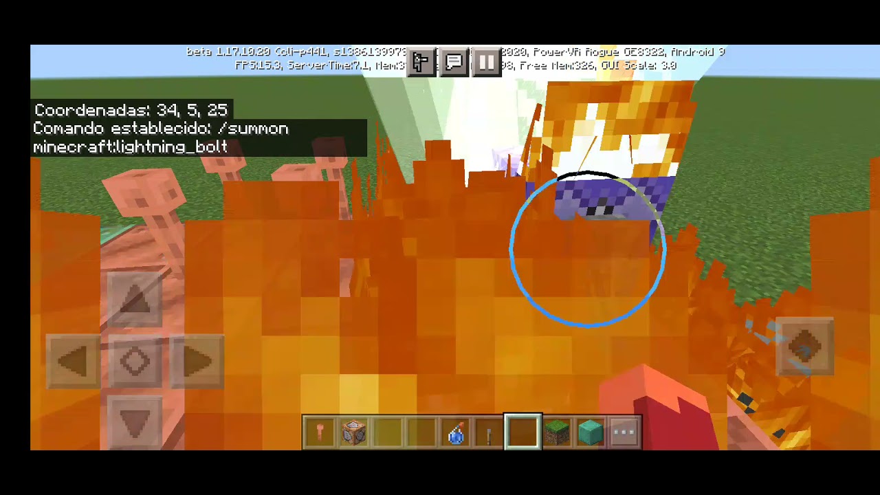 /summon minecraft:lightning_bolt - YouTube