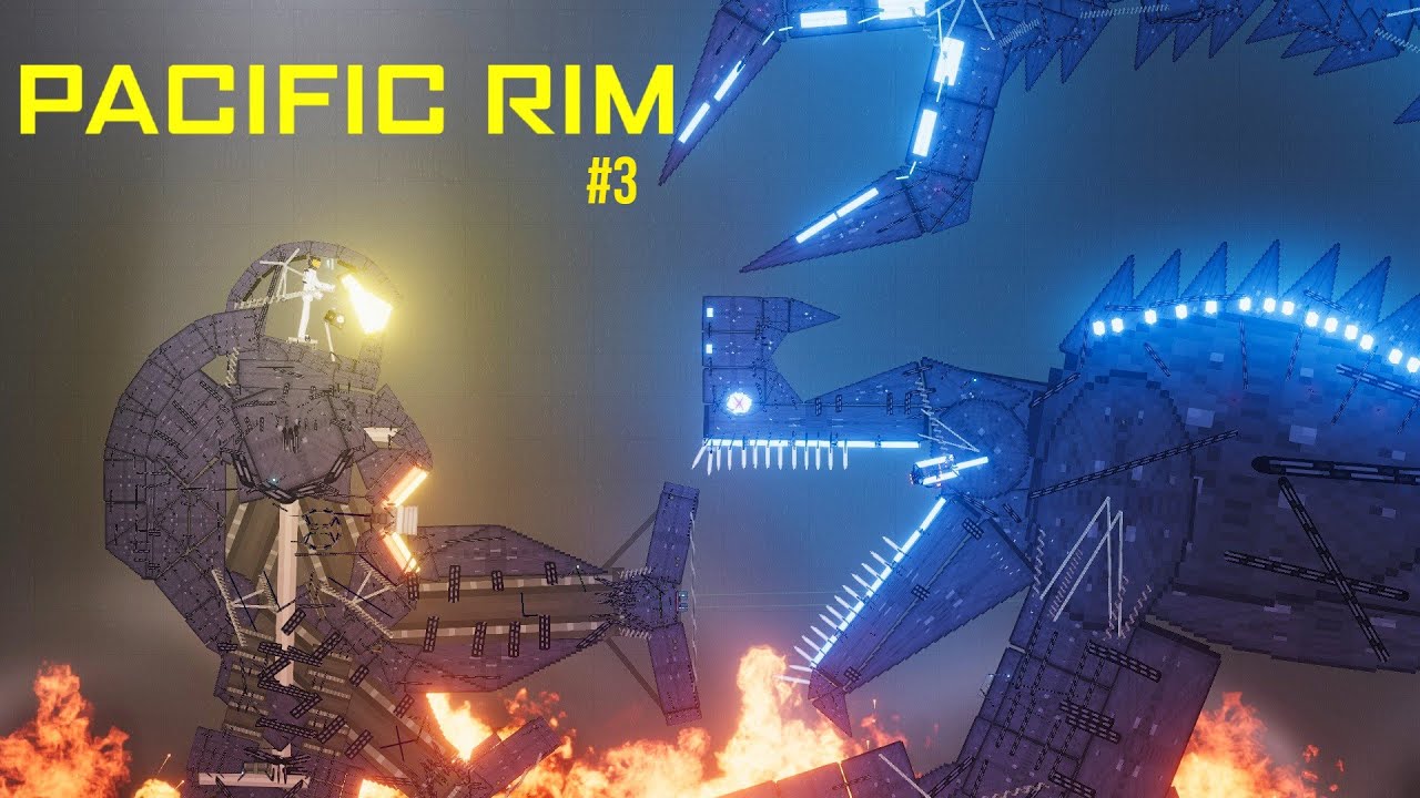 Pacific Rim #3 - Gipsy Danger vs Otachi Kaiju Level 4 - People ...