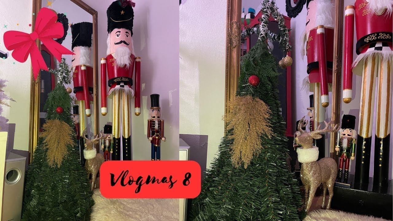 Vlogmas 8 | Diy decoratiune de Craciun | Cum l am facut pe Mos Momaie ...