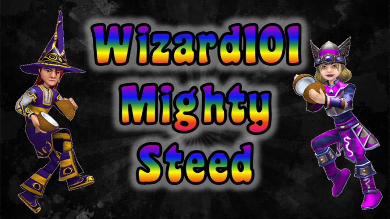 Wizard101 - 2014 April Fools Mount: MIGHTY STEED - YouTube