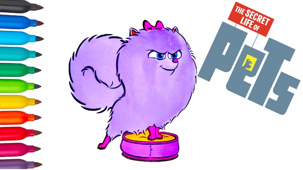 Secret Life of Pets 2 | Cute Dog Gidget a Fluffy Ball | Тайная жизнь ...