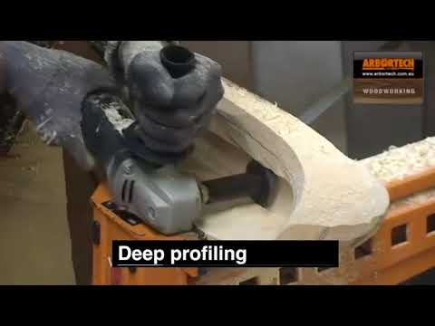 Arbortech Mini Turbo Kit Taşlama İçin Ahşap İşleme Aparatı