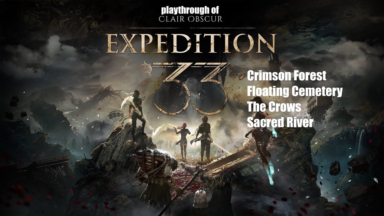Clair Obscur: Expedition 33 (PC) Crimson Forest, Floating Cemetery and ...