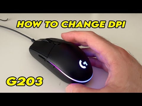 Logitech G203 Mouse: How to Change DPI Settings