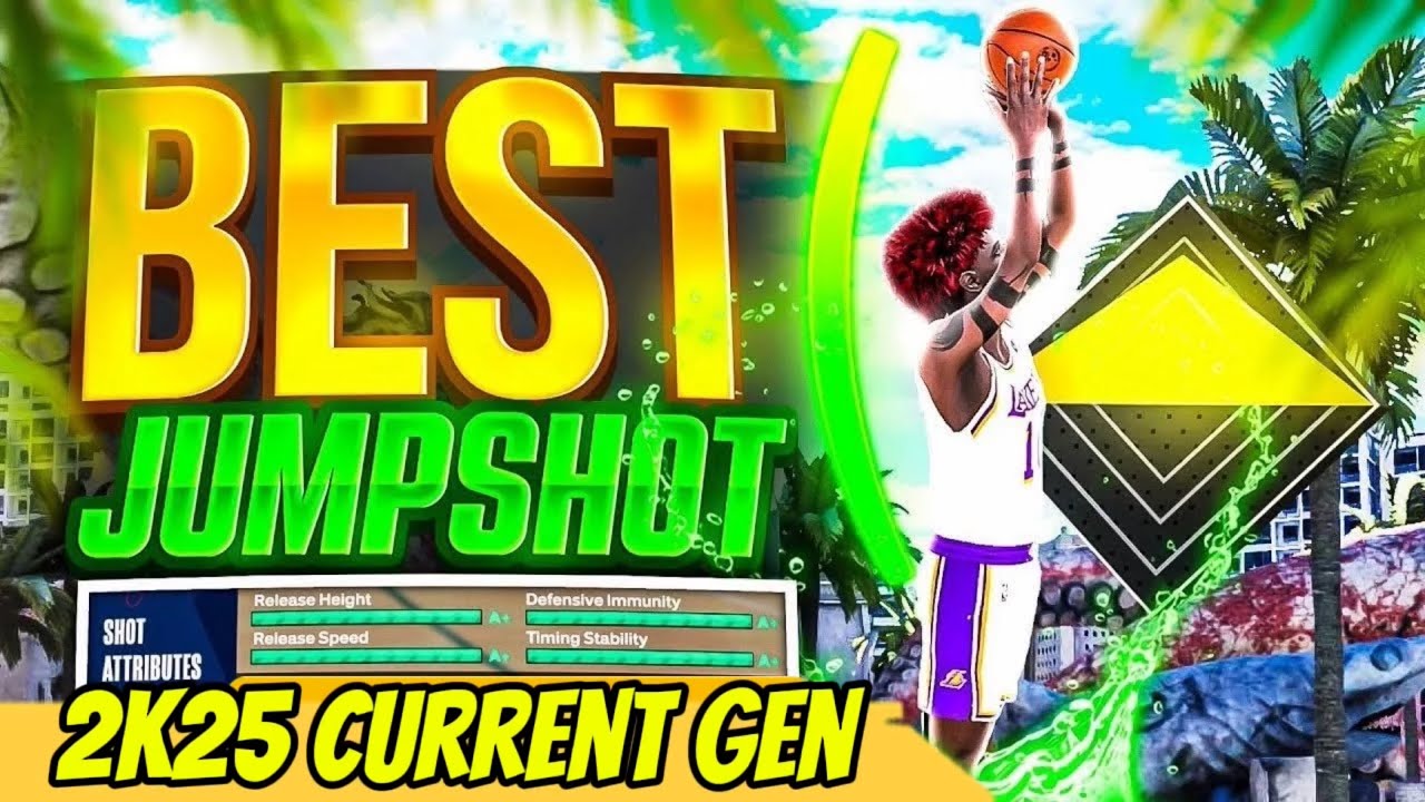 BEST JUMPSHOTS on 2K25 CURRENT GEN (ALL BUILDS + 3PT RATINGS) - YouTube