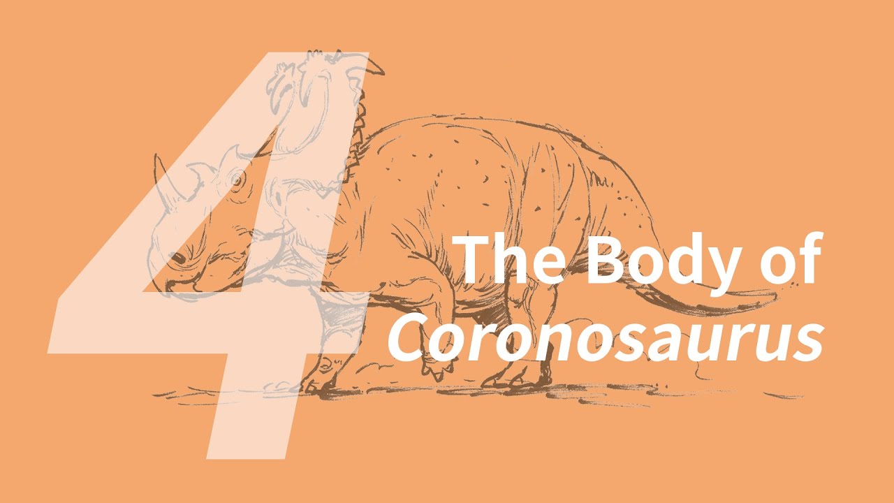 Russo the Coronosaurus 4: Body | Learn to Draw Dinosaurs with ZHAO ...