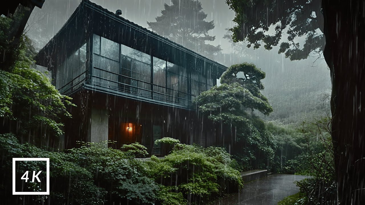 Heavy Rain Sounds for Sleeping 12 Hours | Sleep Fast & Sleep Deep ...