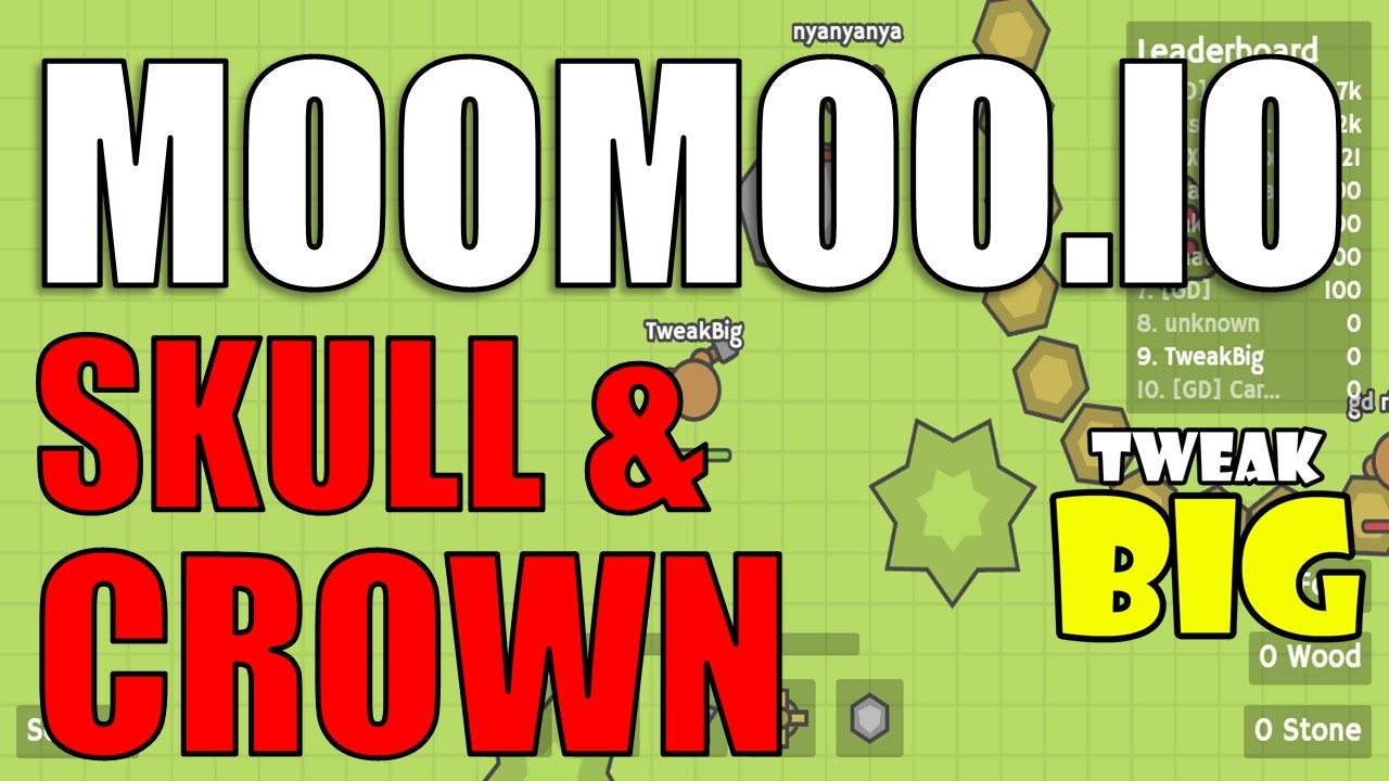 MooMoo.io Update adds Skull and Crown Icons and More - YouTube