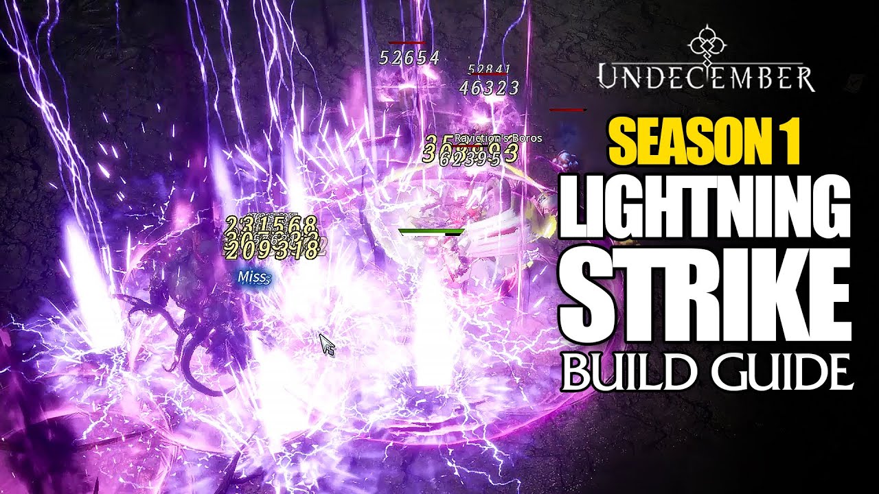 UNDECEMBER - Lightning Strike Build Guide (Season 1) - YouTube