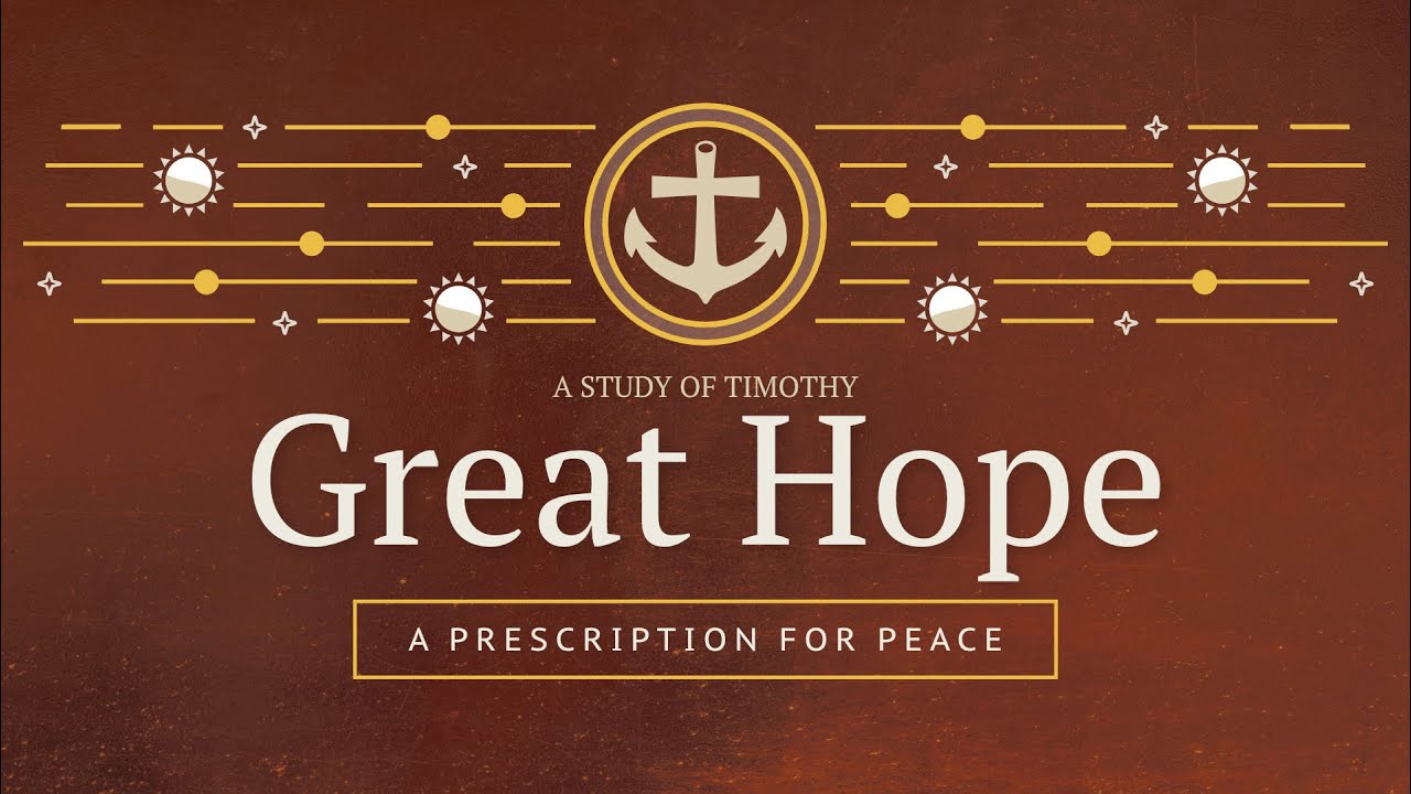 [Worship Service] Great Hope, A Prescription for Peace - YouTube