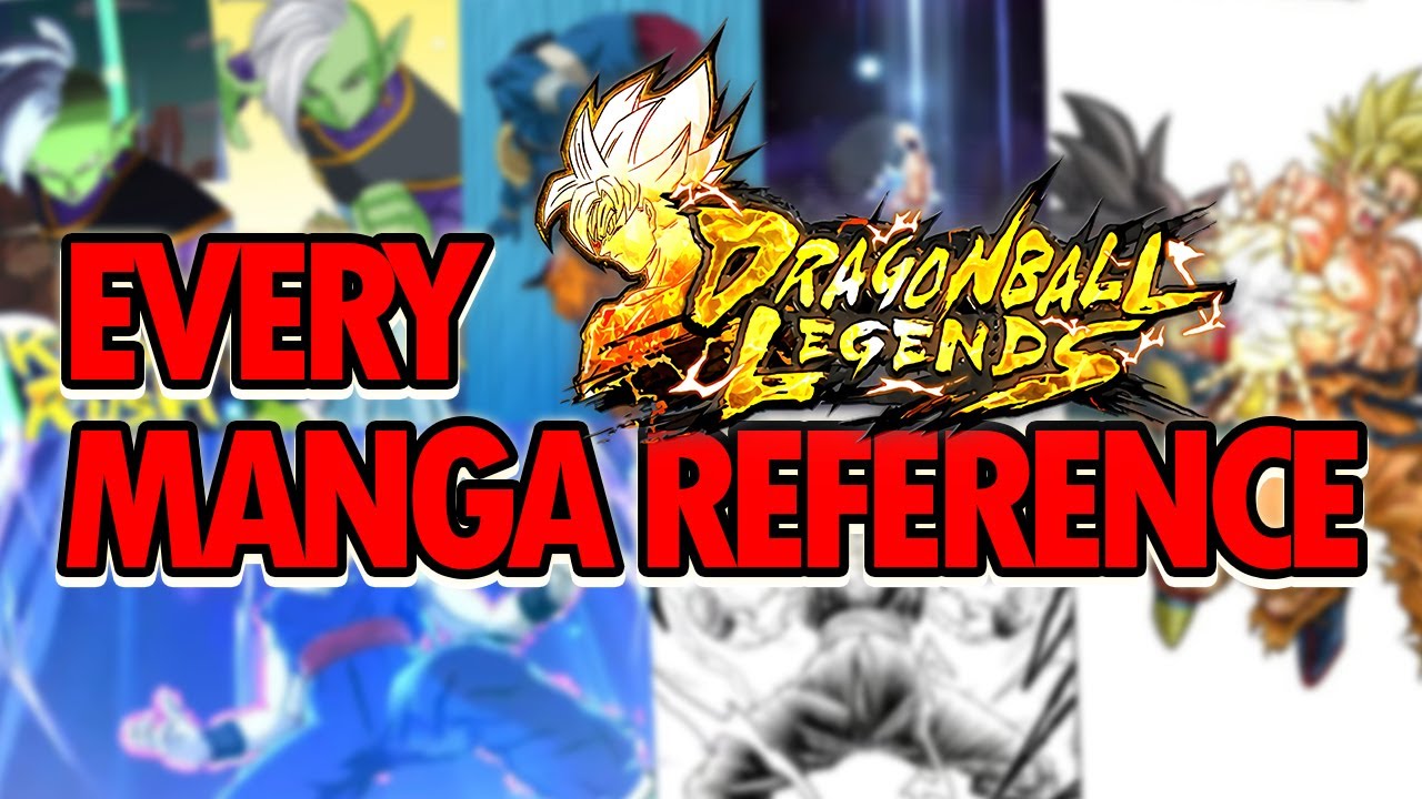 Every Manga Reference In Dragon Ball Legends (so far...) - YouTube