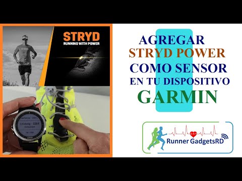 Agregar Stryd running Power Meter a tu reloj garmin como potenciómetro ...