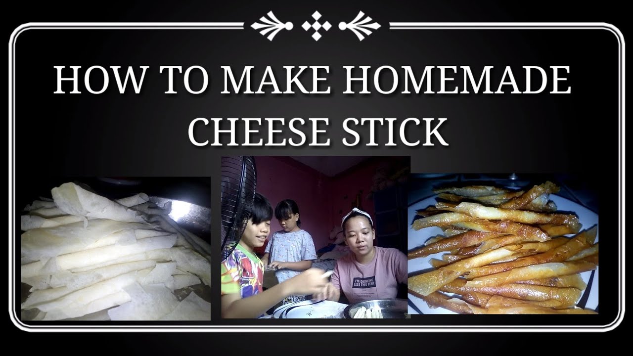 How to make homemade cheese sticks - YouTube