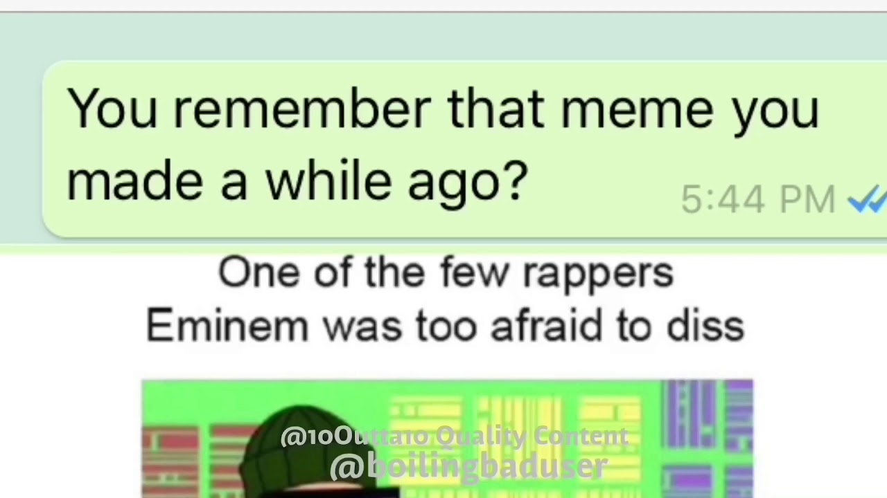 Comment awards stole my meme (GONE DEAF) - YouTube