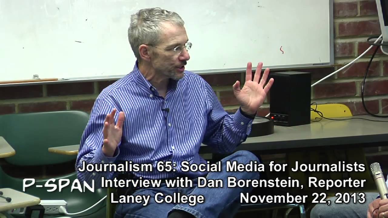 P-SPAN #340 -- "Journalism 65: Daniel Borenstein, Contra Costa Times ...